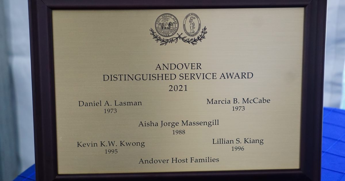 2021 Distinguished Service Award winners honored