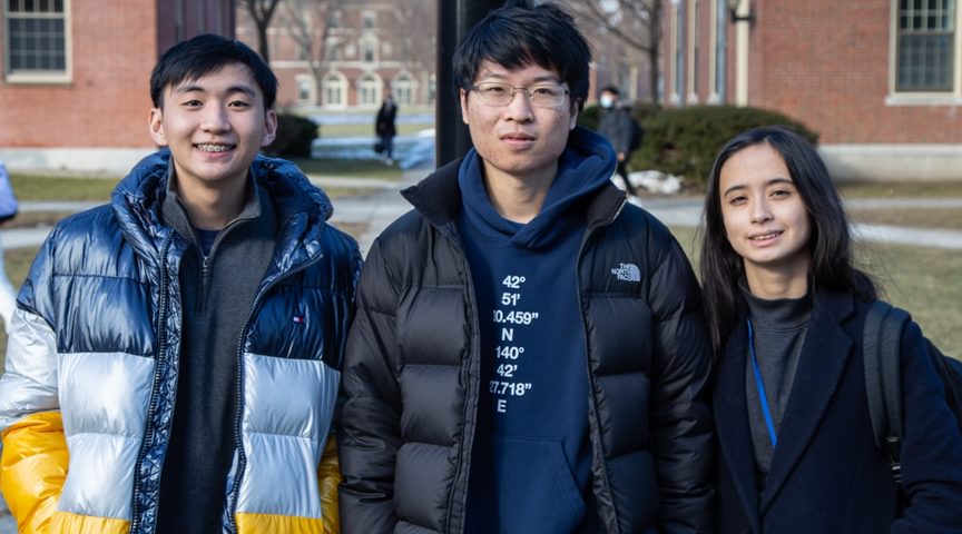 Three students named as top STEM scholars in competition